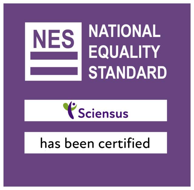 Sciensus achieves the National Equality Standard accreditation
